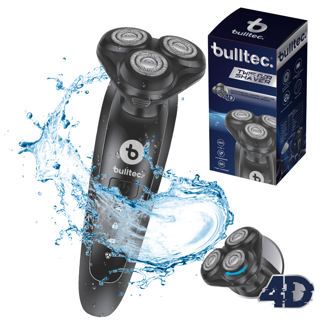 MAQUINA AFEITADORA TWISTER SHAVER *BULLTEC* 4D - Daz Importadora
