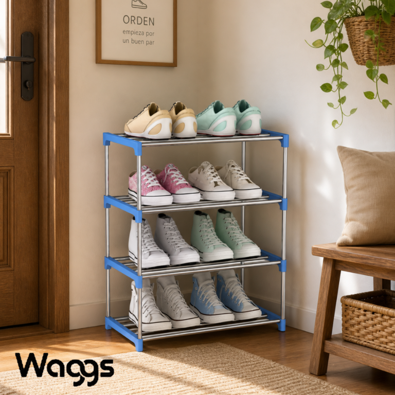 Organizador de Calzados Metalico 4 Niveles WAGGS ORGZ01 - Daz Importadora