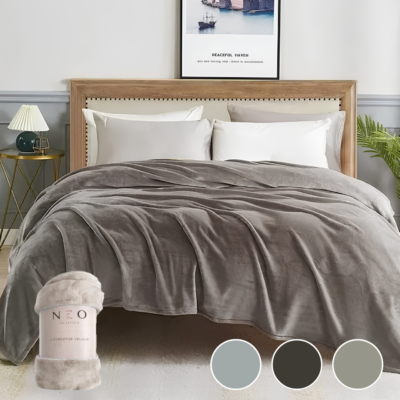 Cobija Suave Velour Queen 220x240cm NEO CLÁSSICO - Daz Importadora